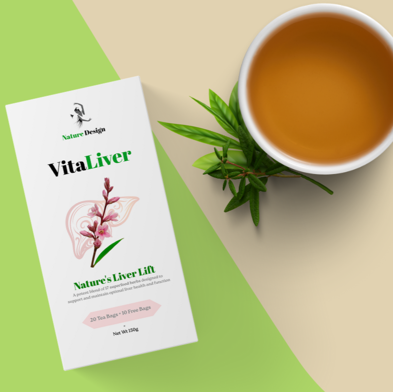 VitaLiver – Nature's Liver Lift Herbal Tea – Nature Design Ltd